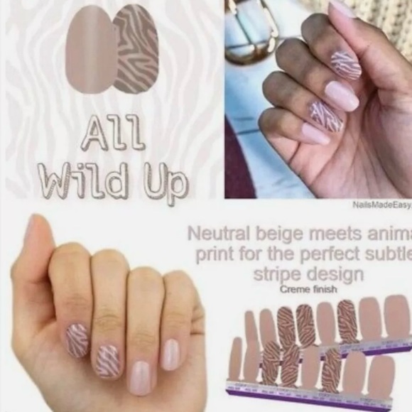 Color Street | Makeup | 38 Color Street Nail Strips All Wild Up | Poshmark